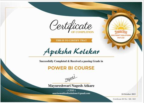Apeksha Kolekar On Linkedin I Am Thrilled To Announce That I Have