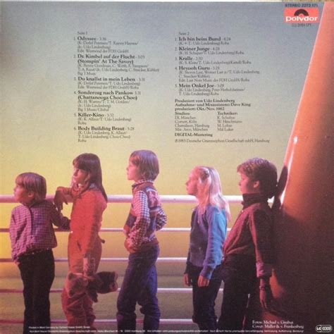 Udo Lindenberg Und Das Panikorchester Odyssee Lp Album Inj Akerrecords Nl