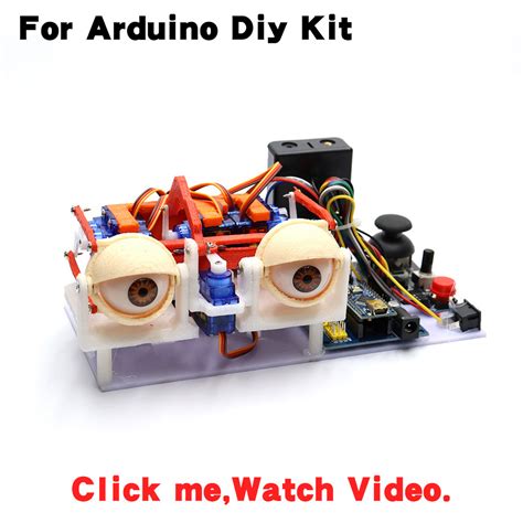 Jual Animatronic Eyes Diy Kit For Arduino Bionic Robot Sg90 Shopee