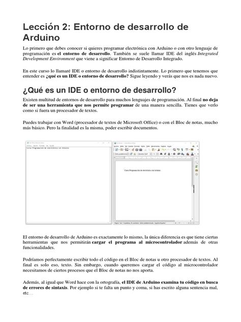 Manual De Arduino Pdf Microcontrolador Arduino