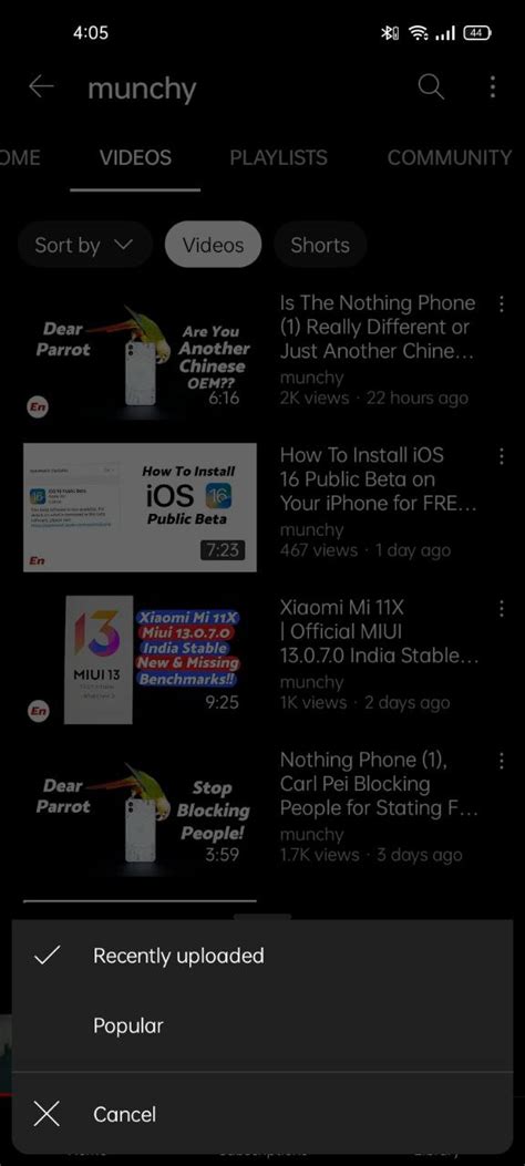 problem sort by is not black · issue 2338 · revanced revanced