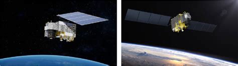 artist s rendition of deployed dq 1 and dq 2 a the deployed diagram of