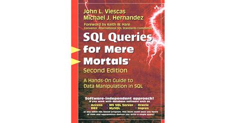 What This Book Is Not Sql Queries For Mere Mortals A Hands On Guide To Data Manipulation In