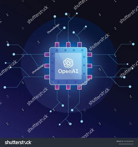 Chatgpt Openai Vector Illustration Design Combines Stock Vector Royalty Free