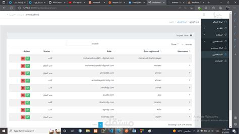 مدونة الكترونية مترجمة عربي وانجليزي تحتوي علي لوحة تحكم للادمن مستقل