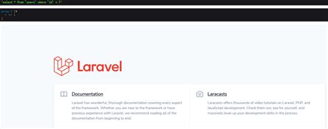 How To Print Or Debug Query In Laravel Scratch Code