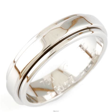 Piaget 반지 피아제 포제션 웨딩링 화이트골드 반지 50호 원래 명품은 필웨이feelway