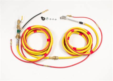 Nkc Signature Dedrick Fireproofing Inline Injection Hose And Nozzle 50ft Kamlocks Reducer