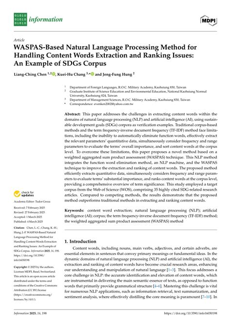 pdf waspas based natural language processing method for handling