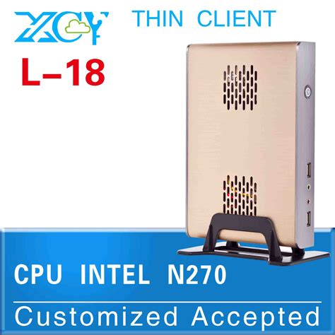 Intel Atom N270 Fanless Mini Pcs Desktop Computer Networking N270 Motherboard Support Video Film