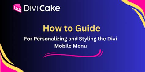 Divi Mobile Menu