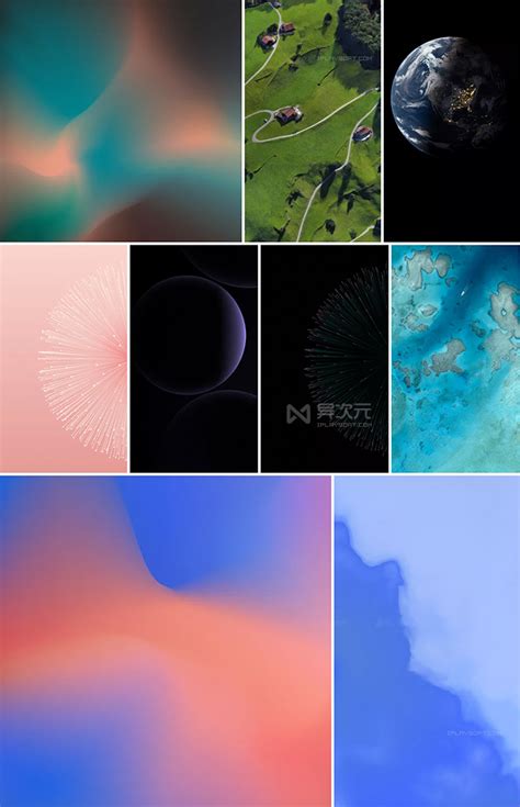 谷歌 Google Pixel 手机系列高清全套自带壁纸打包下载 动态 静态 异次元软件世界