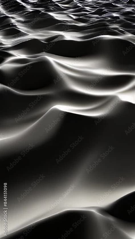 Modern And Elegant Black Wave Design With Soft Highlights And Dynamic