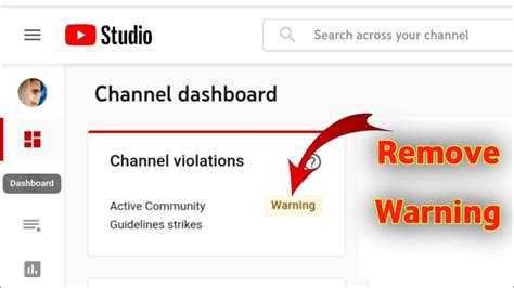 How To Remove Youtube Warning Youtube Channel Me Aai Hui Warning Ko Kaise Hataye Yt