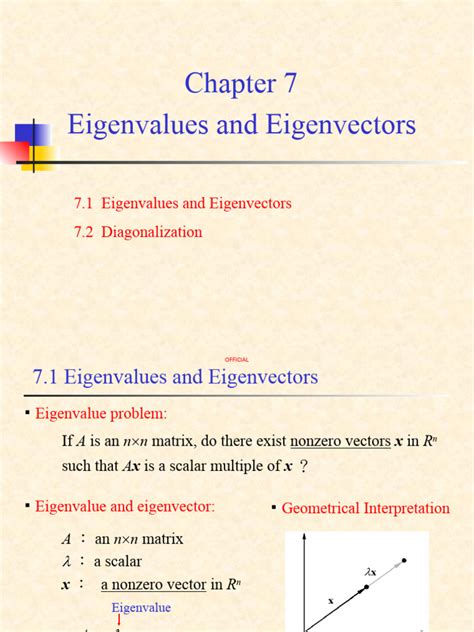 Eigenvalue Eigenvectors Pdf Eigenvalues And Eigenvectors Abstract
