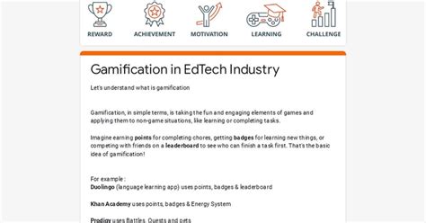 Survey Gamification In Edtech Industry Rlanguagelearning