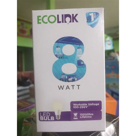 Jual Lampu Led Buah Naga Ecolink 8w Warm White Shopee Indonesia