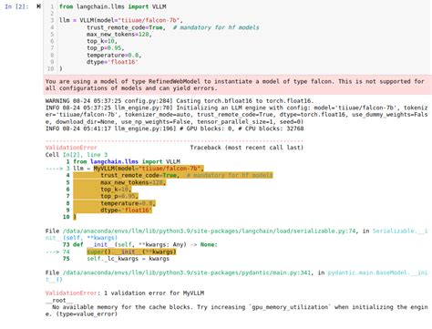 Allow Specifying Arbitrary Keyword Arguments In `langchainllmsvllm