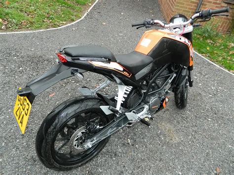 2013 Ktm Duke 200 Orange