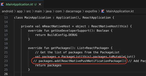 Integrating Firebase And PushNotification With A React Native Expo Project