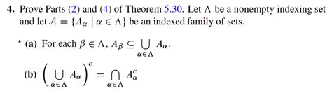 solved 4 prove parts 2 and 4 of theorem 5 30 let be