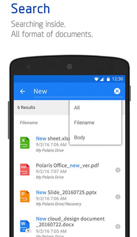 Polaris Office Free Docs Sheets Slides Pdf For Android Download