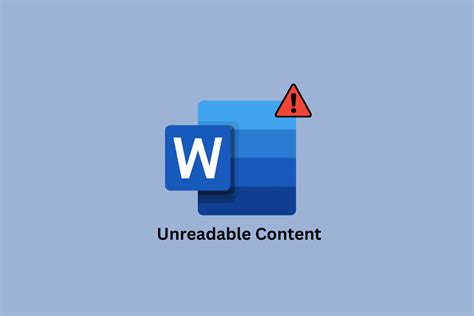 12 Ways To Fix Unreadable Content In Microsoft Word Techcult