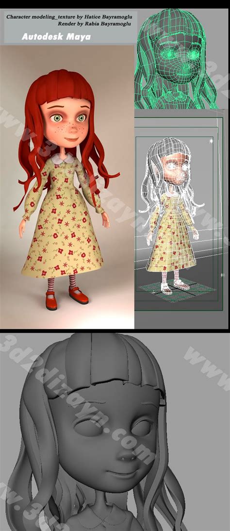 first autodesk maya character by eydii on deviantart