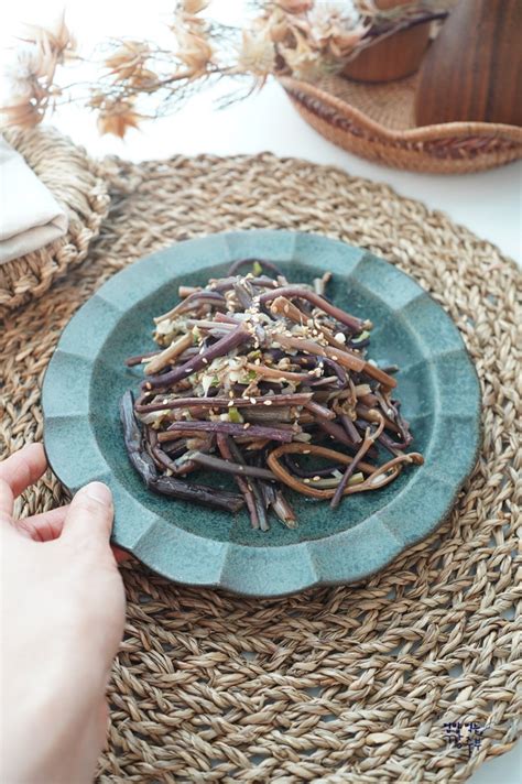 제사 고사리나물 만드는법 고사리볶음 데친고사리로 쉽게 만들기 네이버 블로그