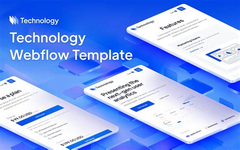 Technology Startup HTML Responsive Website Template