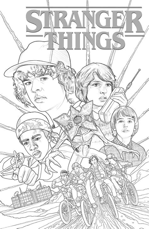 Max Coloring Page Stranger Things [2025]