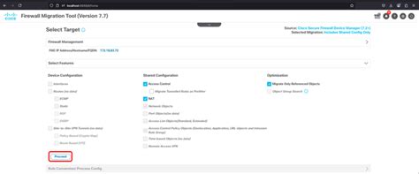 Migrate Fdm To Fmc Through Fmt Using Configurationzip File Cisco