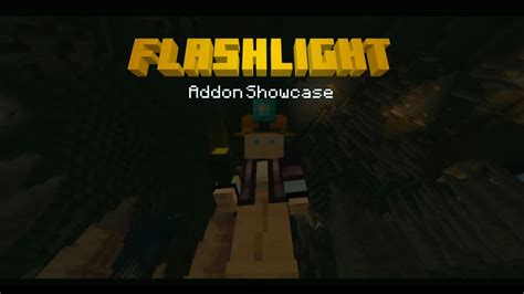Flashlight Addon Mcpe Minecraft