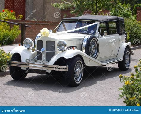 Voiture De Mariage De Vintage Photo Stock Image Du Bandes Spécial 36276100