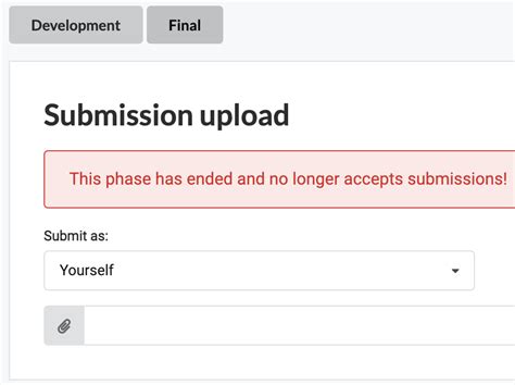 wrong error message when phase has ended · issue 847 · codalab