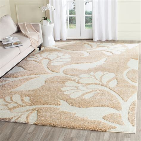 Safavieh Florida Shag Veroniki Floral 1 2 Inch Thick Rug Overstock