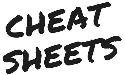 Cheetsheet Pico Org