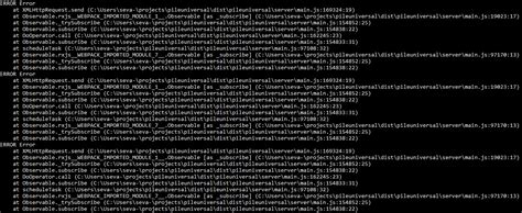 Angular9 How To Fix Error At Nd Angular Universal