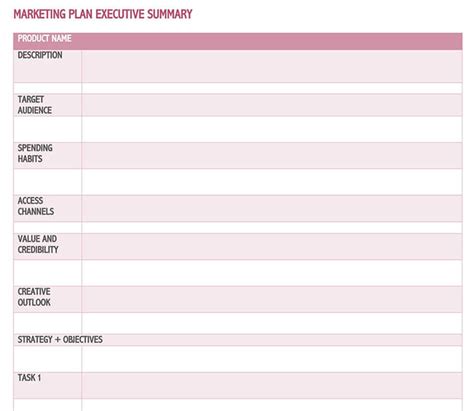 24 Best Executive Summary Templates Examples