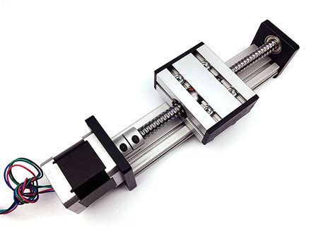 Ten High 100mm 3 94inch Travel Length Ball Screw Linear Guide Slide Module Rm1204 Sfu1204 With