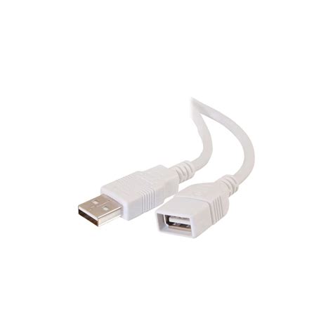 C2g Usb Extension 2m Wht