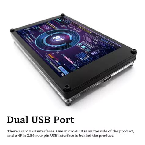 Computer Temp Monitor 3 5in Ips Usb Mini Screen Aida64 Pc Cpu Ram Data Monit Qcs Eur 45 92