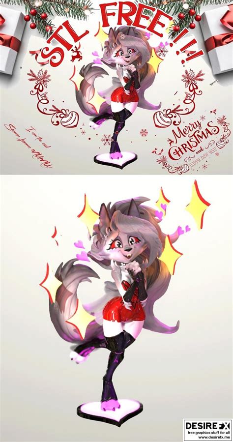 Desire Fx 3d Models Mery Christmas Loona 3d Print Model Stl