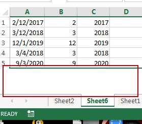 Hide Unused Rows And Columns In Excel