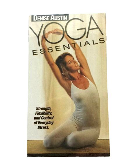 Denise Austin Yoga Essentials Vhs Videotape 1994 New Sealed Ebay