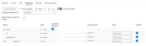 Copy Activity With Rest Source Mapping Json To Sql Microsoft Qanda
