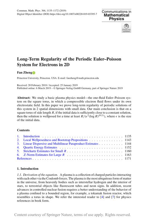 Long Term Regularity Of The Periodic Eulerpoisson System For Electrons