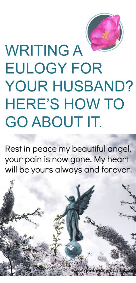 Writing A Eulogy For Your Husband Here S How To Go About It Writing