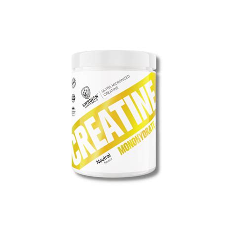 CREATINE MONOHYDRATE - Swedish Supplements