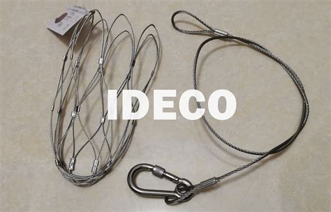 Fall Safety Nets Drops Nets Safety Mesh Cover For Lights Drop Prevention Mesh Nets Cablesafe